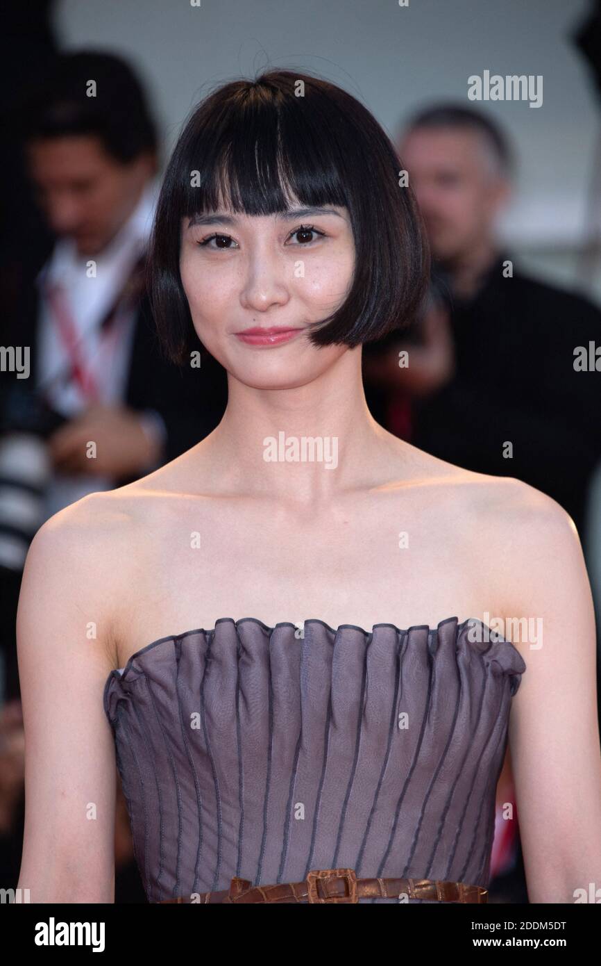 Huang Xiangli attending the Saturday Fiction Premiere as part of the ...
