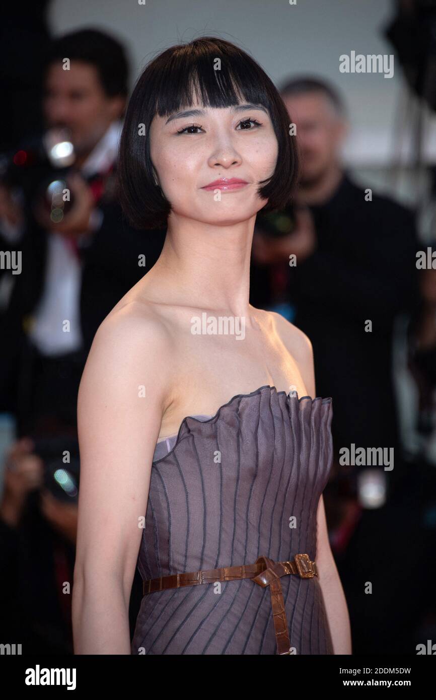 Huang Xiangli attending the Saturday Fiction Premiere as part of the ...