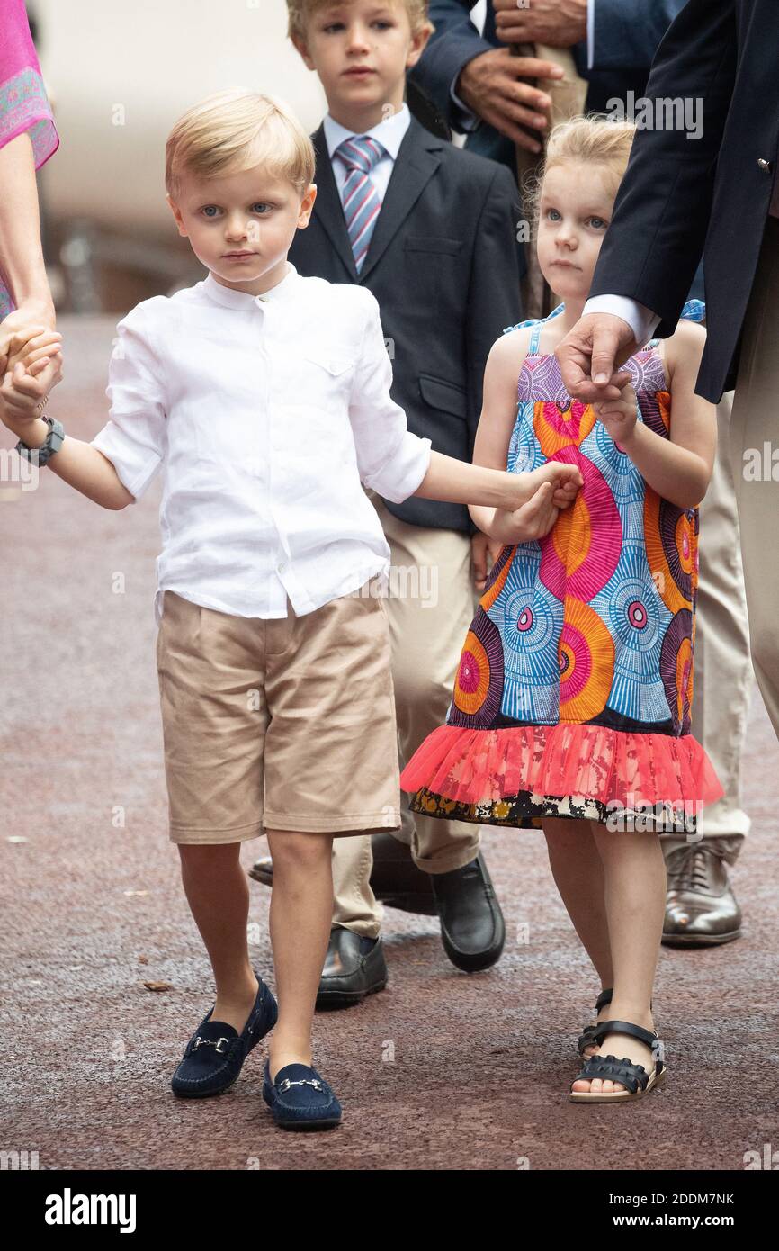Prince Jacques of Monaco and Princess Gabriella of Monaco attend the ...
