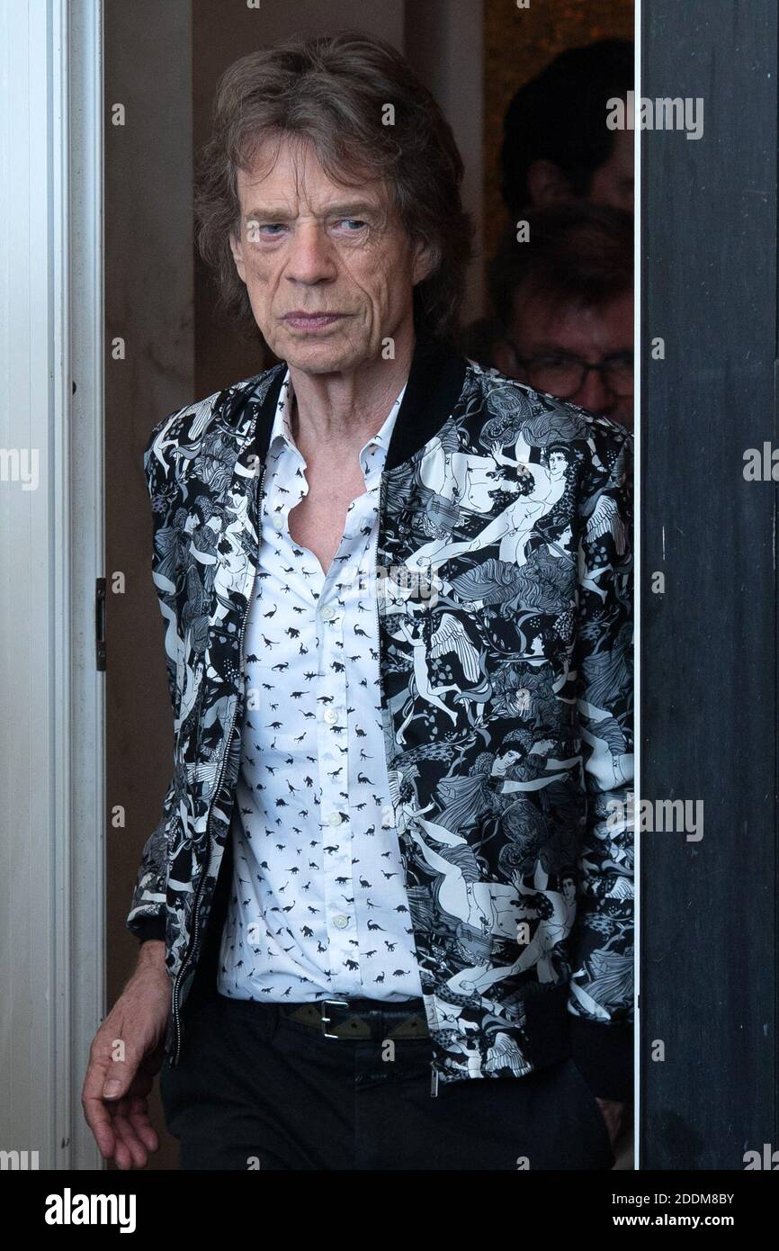 Mick Jagger attending The Burnt Orange Heresy Photocall as part of the ...