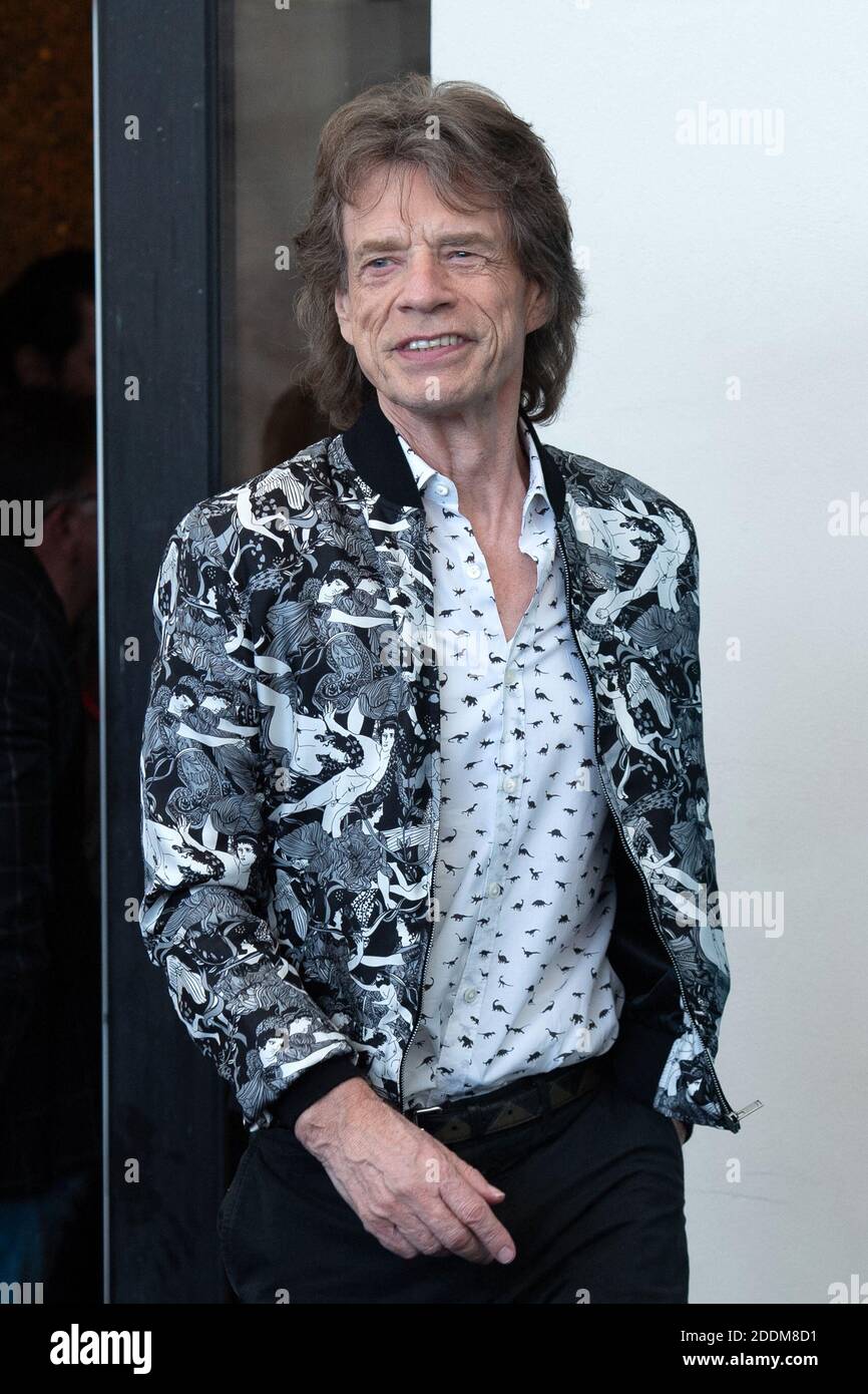 Mick Jagger attending The Burnt Orange Heresy Photocall as part of the ...