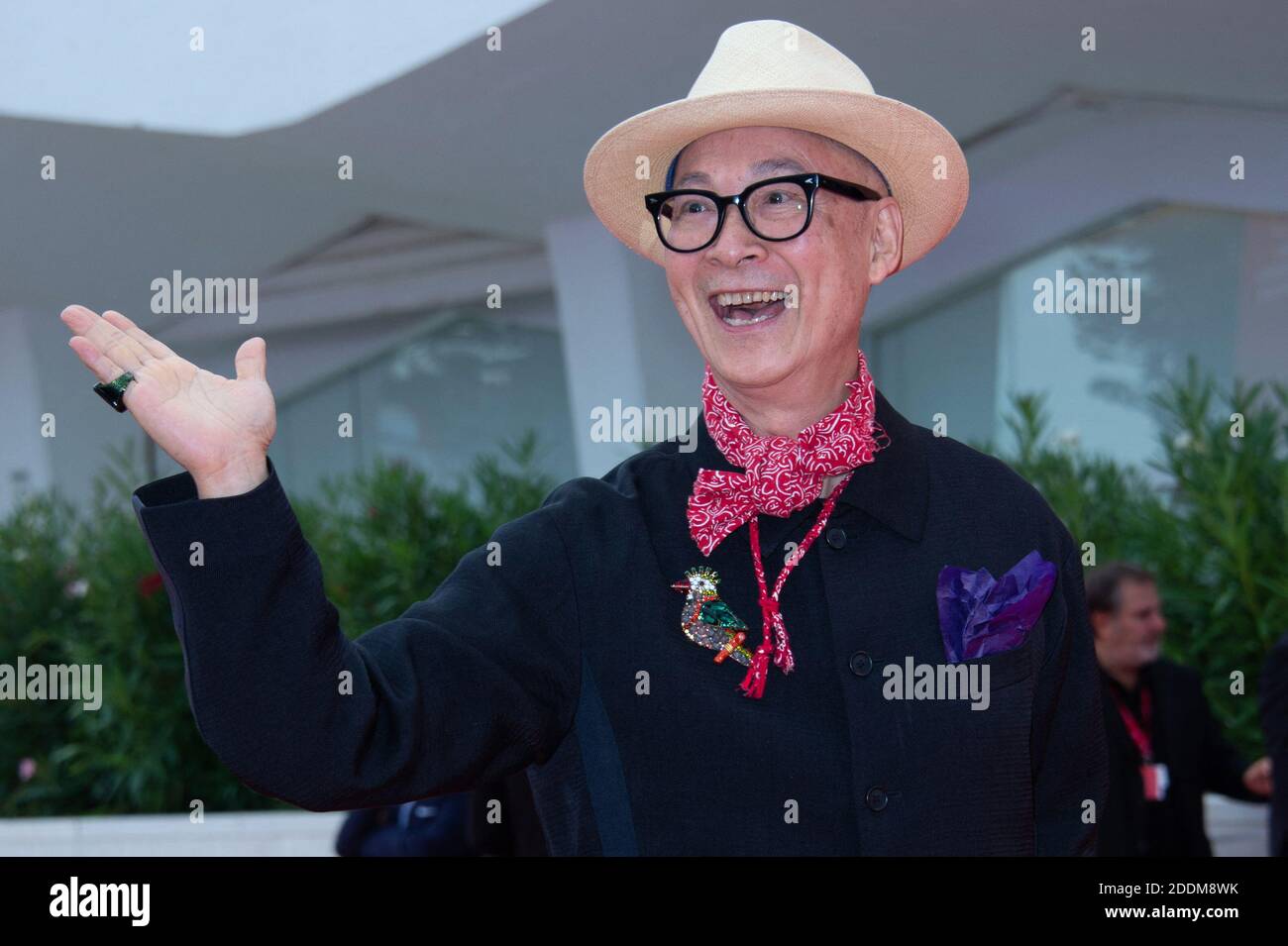 Yonfan attending the closing red carpet as part of the 76th Venice ...