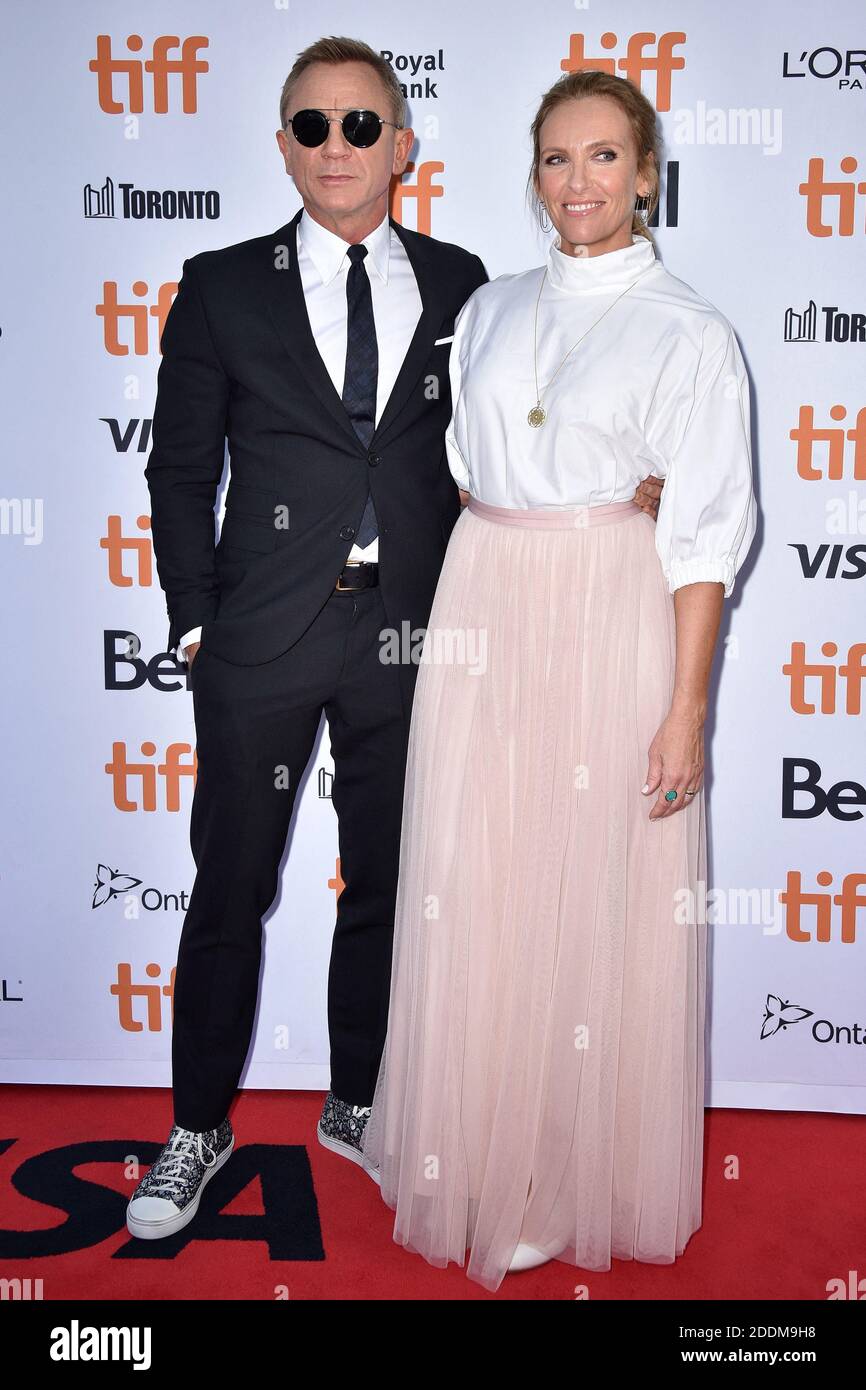 Daniel Craig, Toni Collette attend the "Knives Out" premiere during the ...