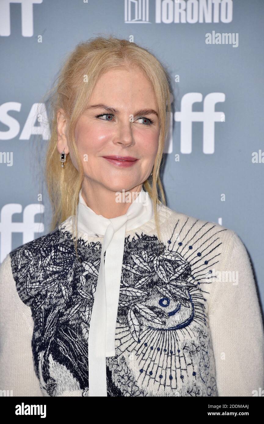 Nicole Kidman attends "The Goldfinch" press conference during the 2019 ...