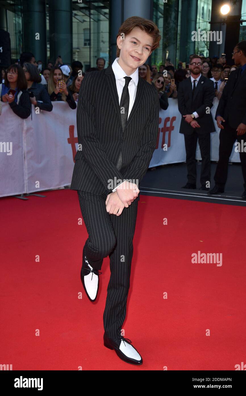 Oakes Fegley attends "The Goldfinch" premiere during the 2019 Toronto ...