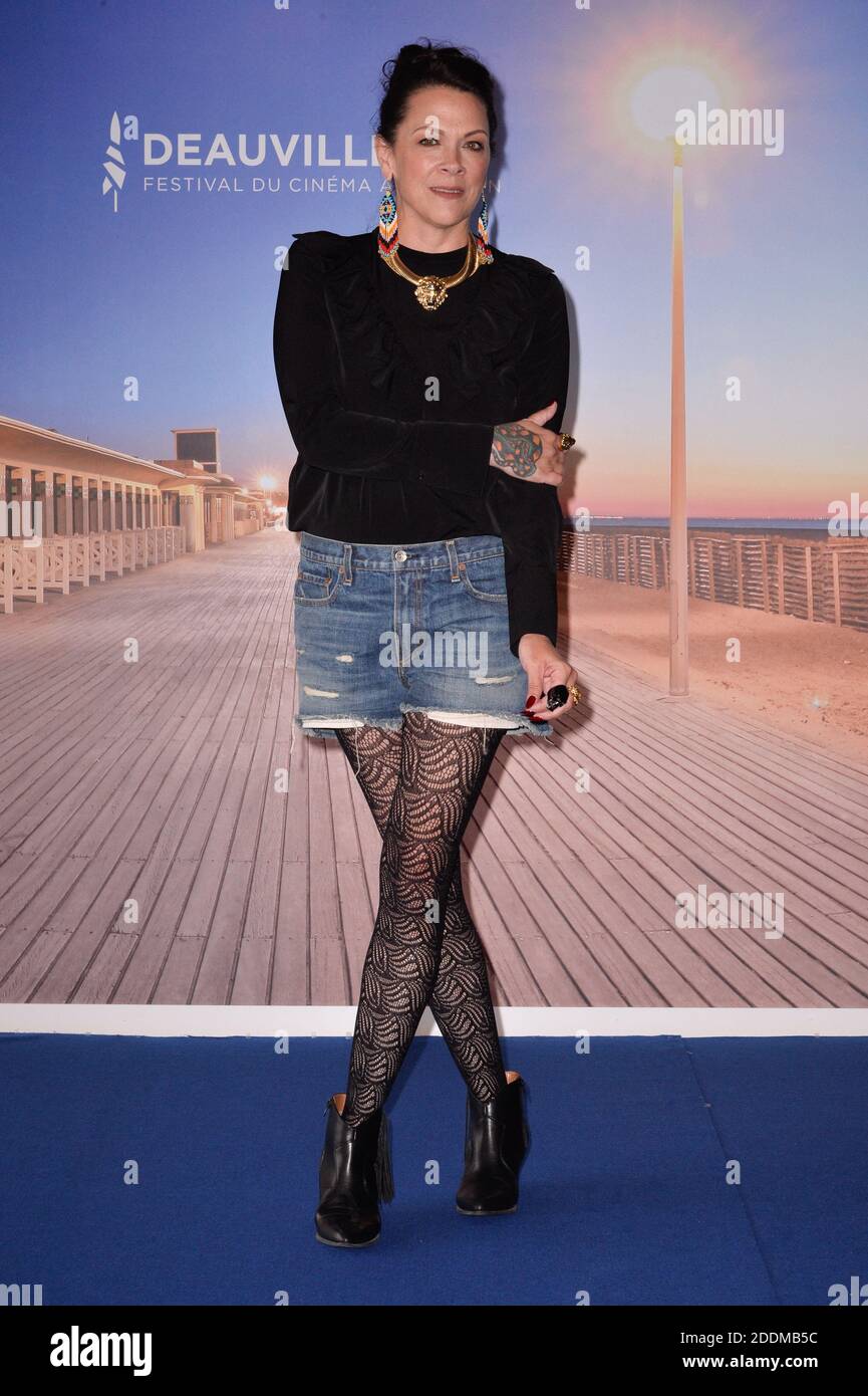 Jennifer Reeder attending a photocall for the movie Knives And Skin ...