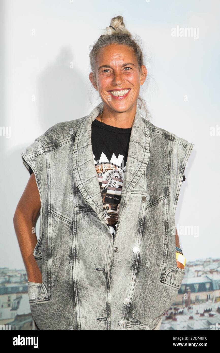 Isabelle Marant attends the 'Deux Moi' Paris Film Premiere At MK2 Quai ...