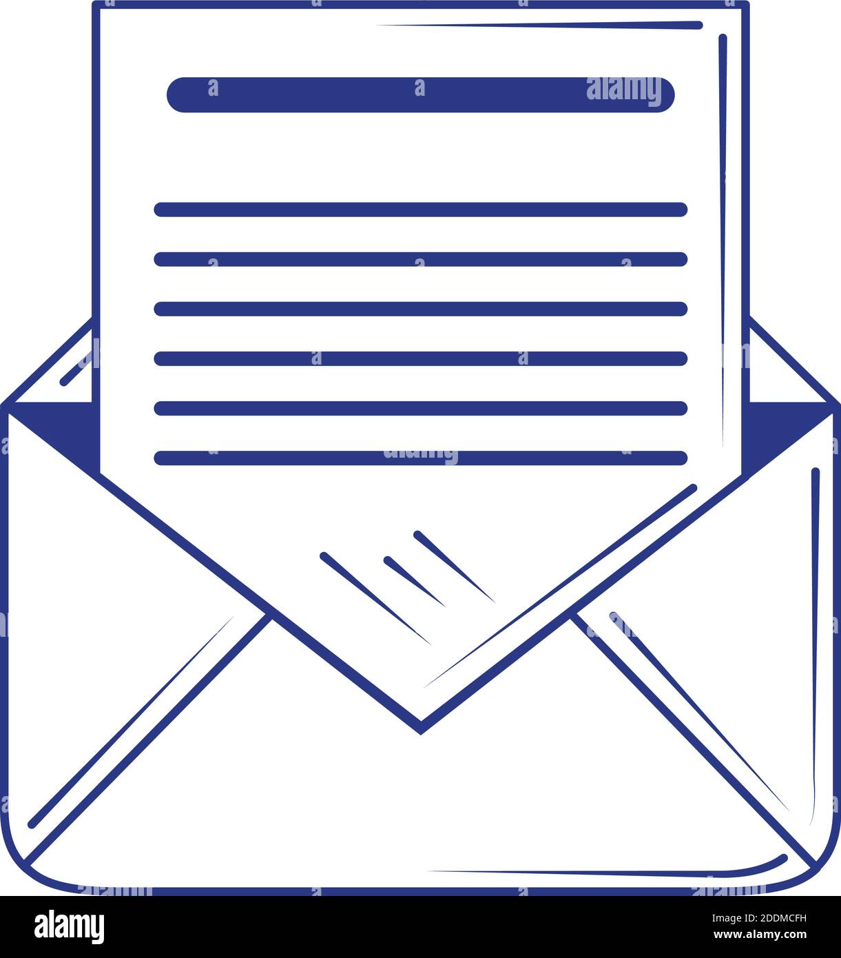 social media email app blue line fill style vector illustration Stock ...
