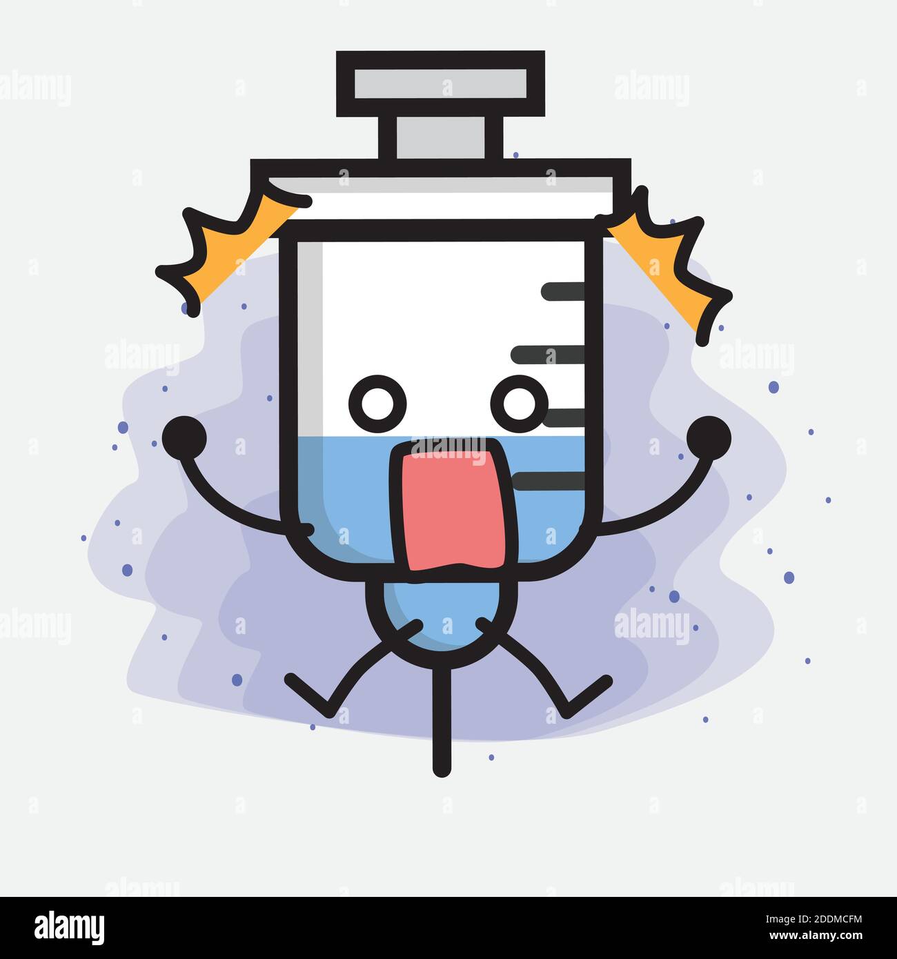 Cute Medical Syringe Vector Icon Illustration Stock Vector Image & Art ...