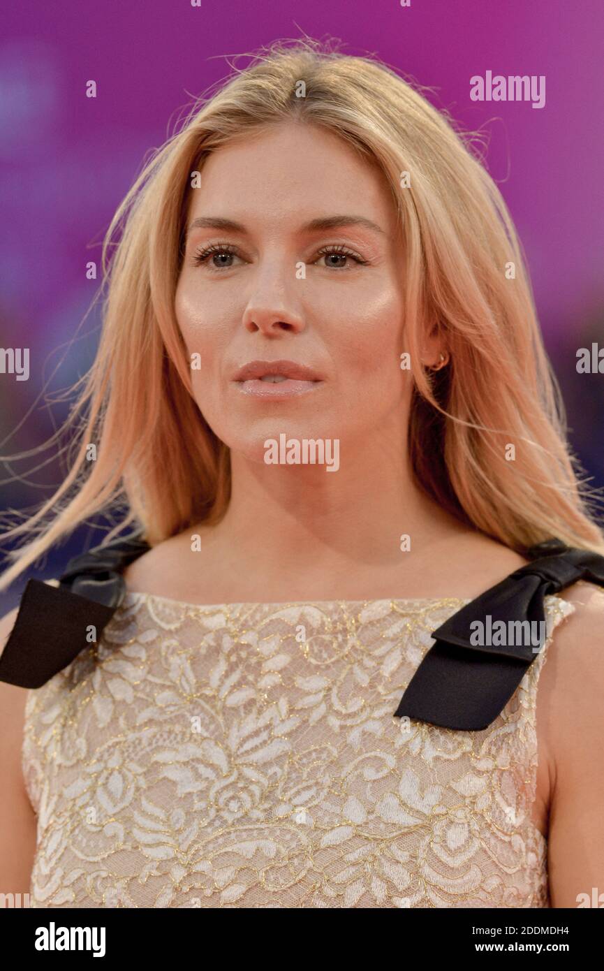 Sienna Miller attending the premiere of the movie American Woman during ...