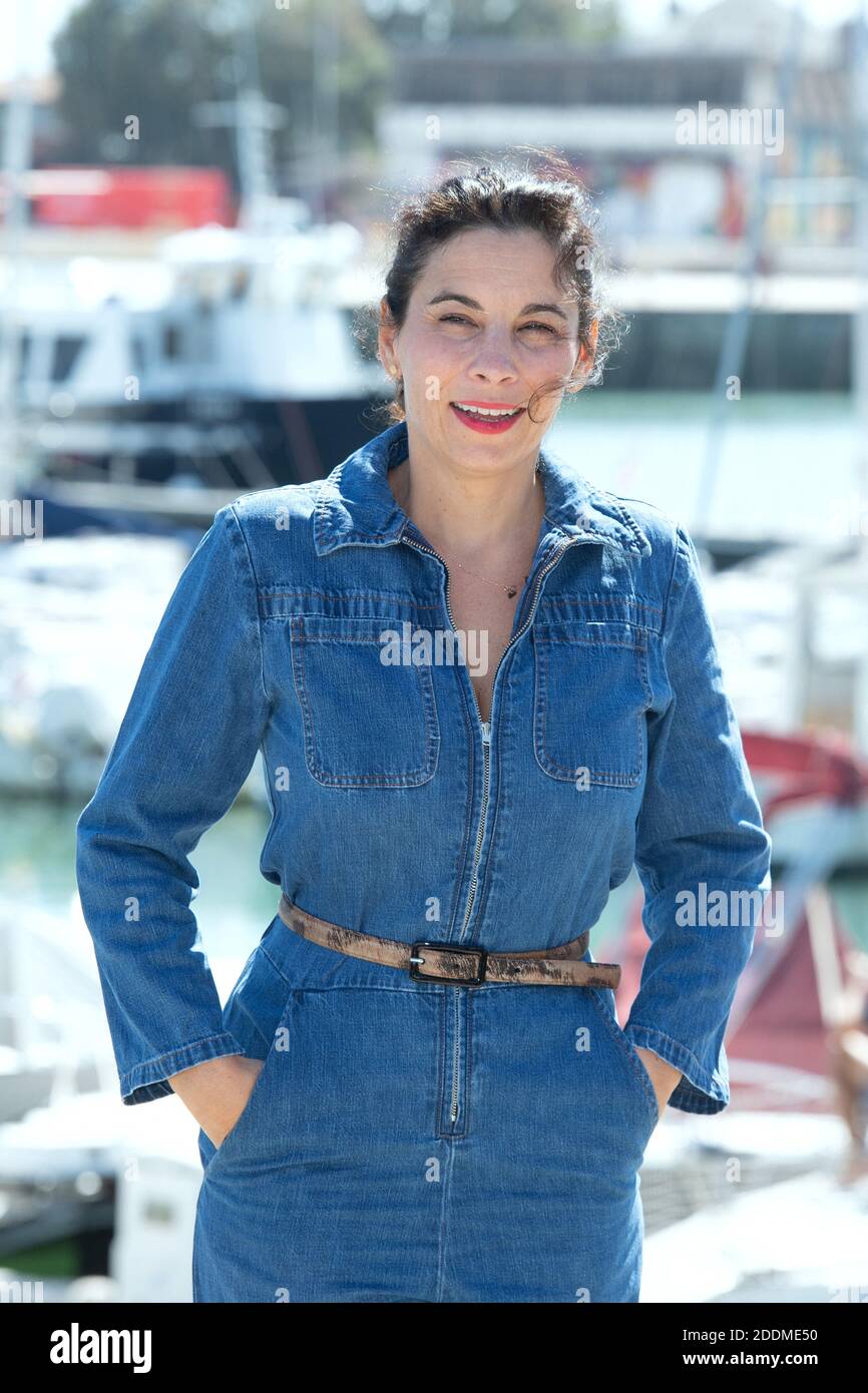 Cecile Rebboah attending a Photocall as part of the 21st Festival of TV ...