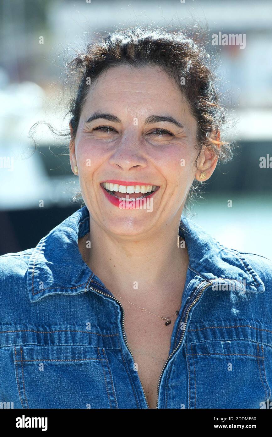 Cecile Rebboah attending a Photocall as part of the 21st Festival of TV ...