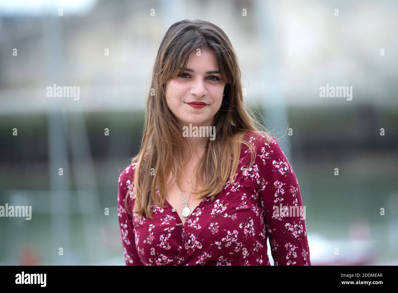 Romane Lucas attending a Photocall as part of the 21st Festival of TV ...