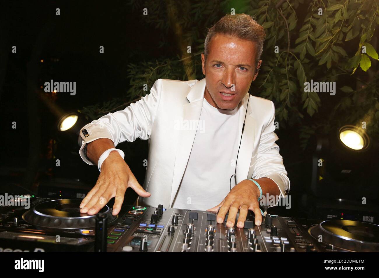 Jay Style lors de la soirée d'inauguration du restaurant Le Splash, a ...