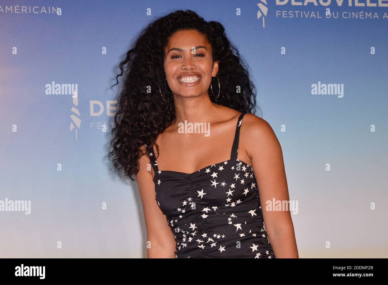 Leyna Bloom attending a photocall for the movie Port Authority during ...