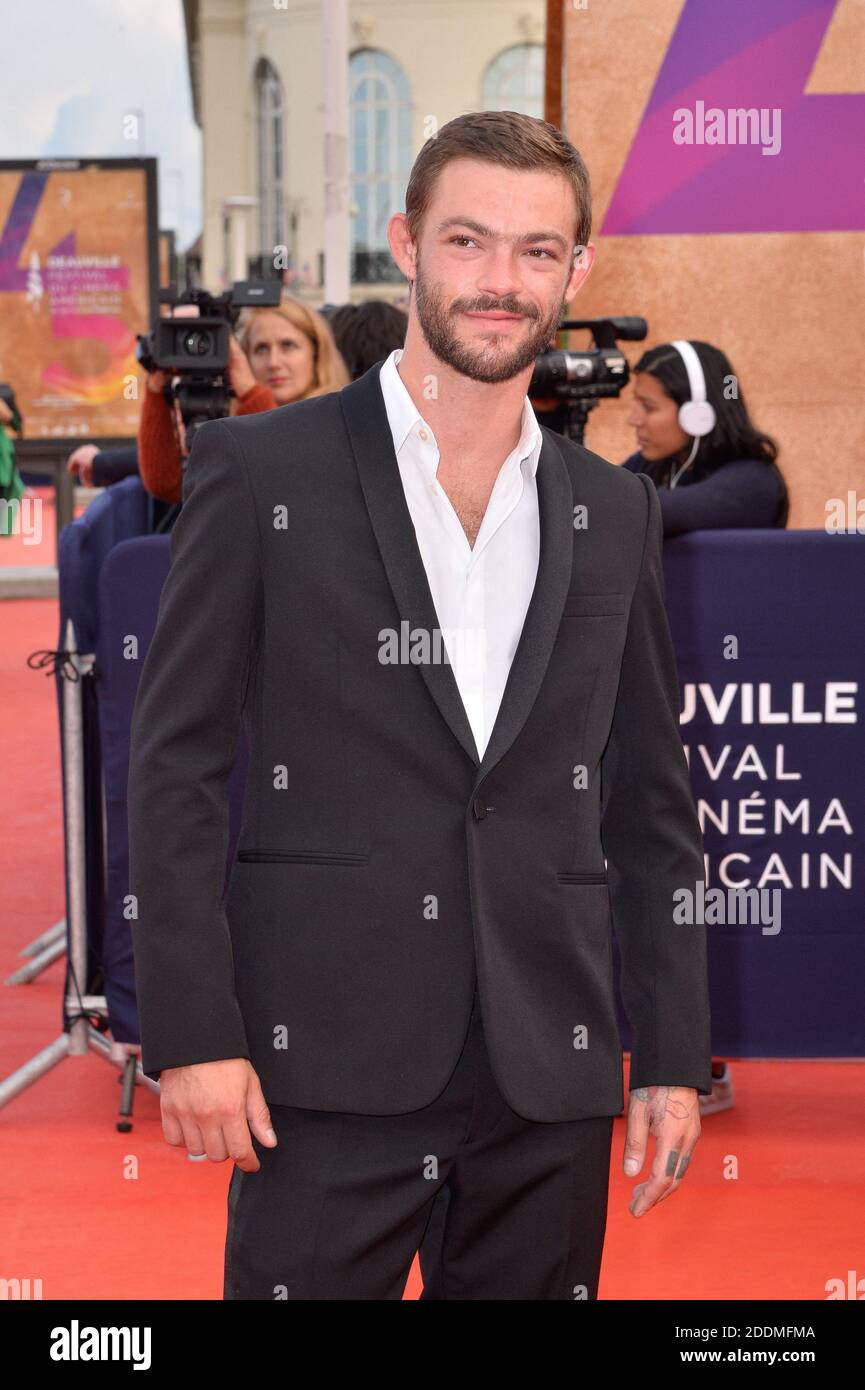 Felix Maritaud attending the premiere of the movie Seberg during the ...