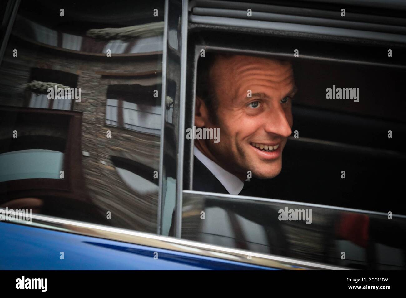 French President and Co-Prince of Andorra Emmanuel Macron on September ...