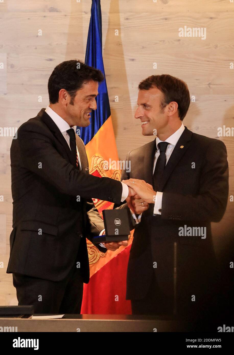 French co prince of andorra hi-res stock photography and images - Alamy