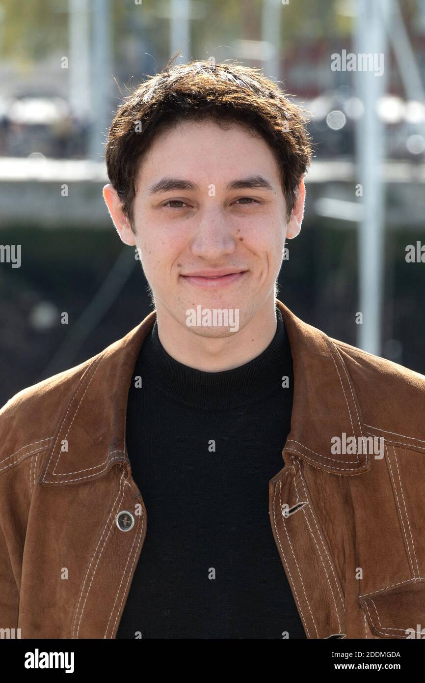 Yasin Houicha attending a Photocall as part of the 21st Festival of TV ...