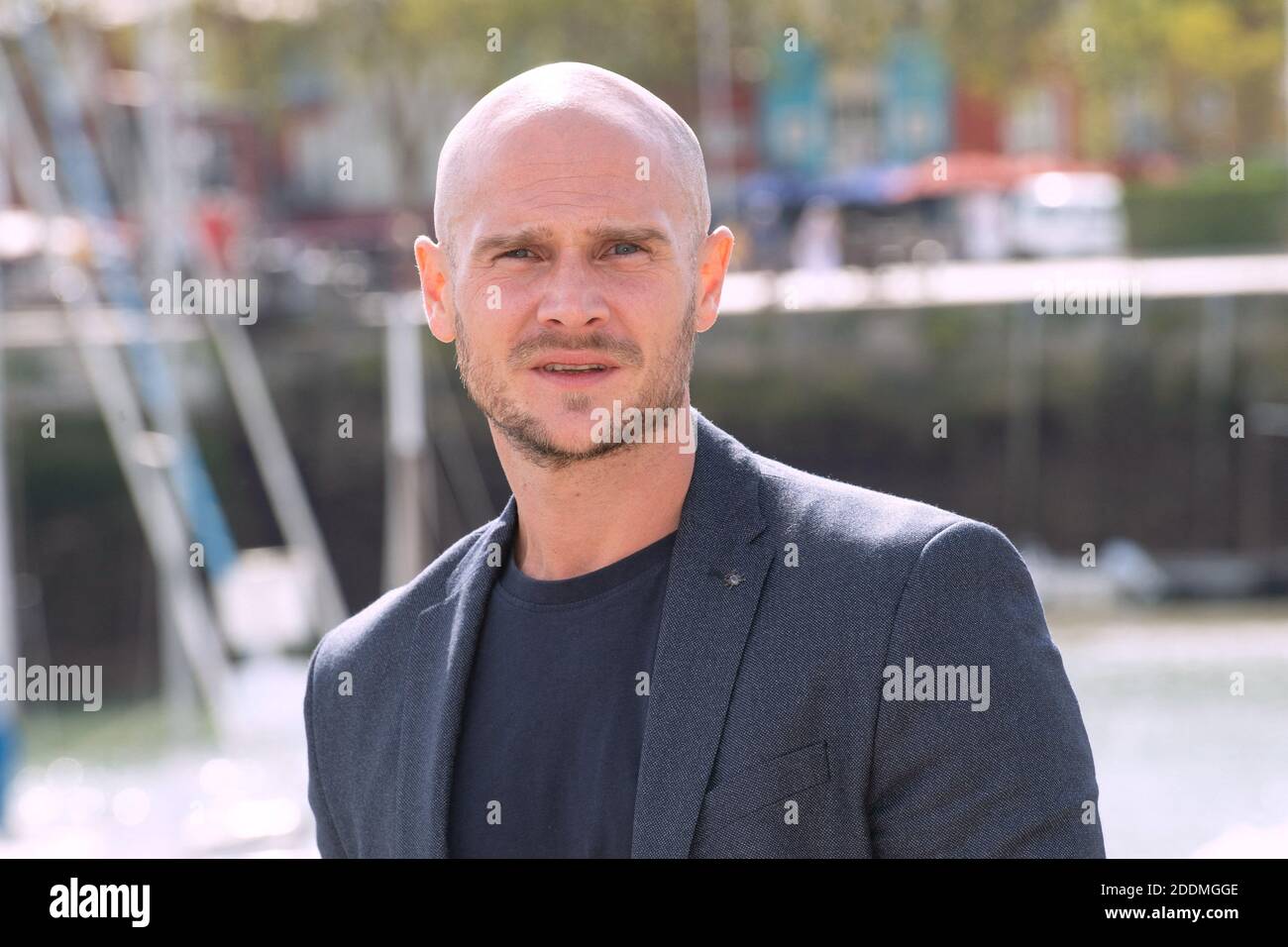 Nicolas Gob attending a Photocall as part of the 21st Festival of TV ...