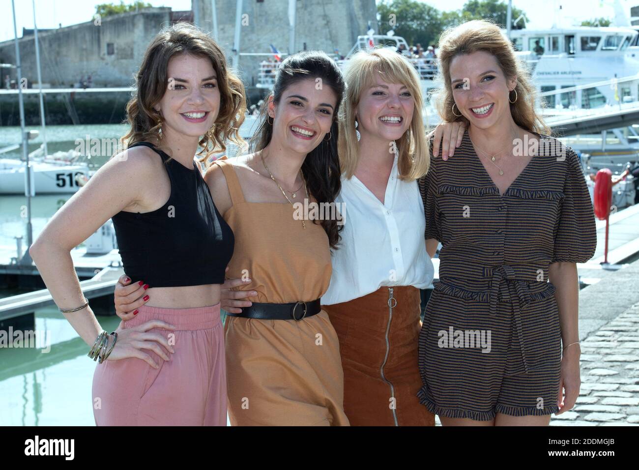 Heloise Adam, Eleonore Sarrazin, Laurie Bordesoules and Marie Hennerez ...