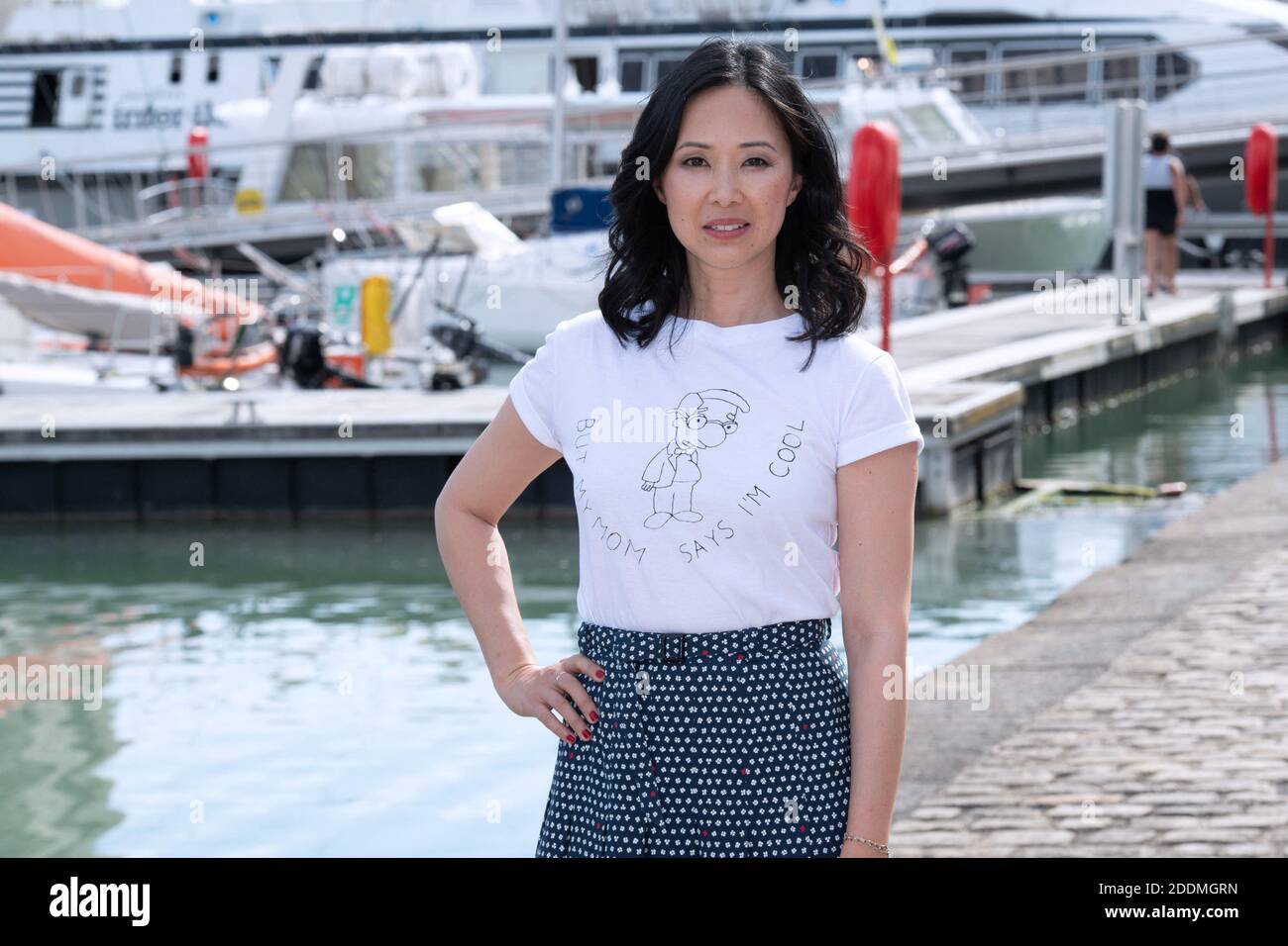 Linh-Dan Pham attending a Photocall as part of the 21st Festival of TV ...