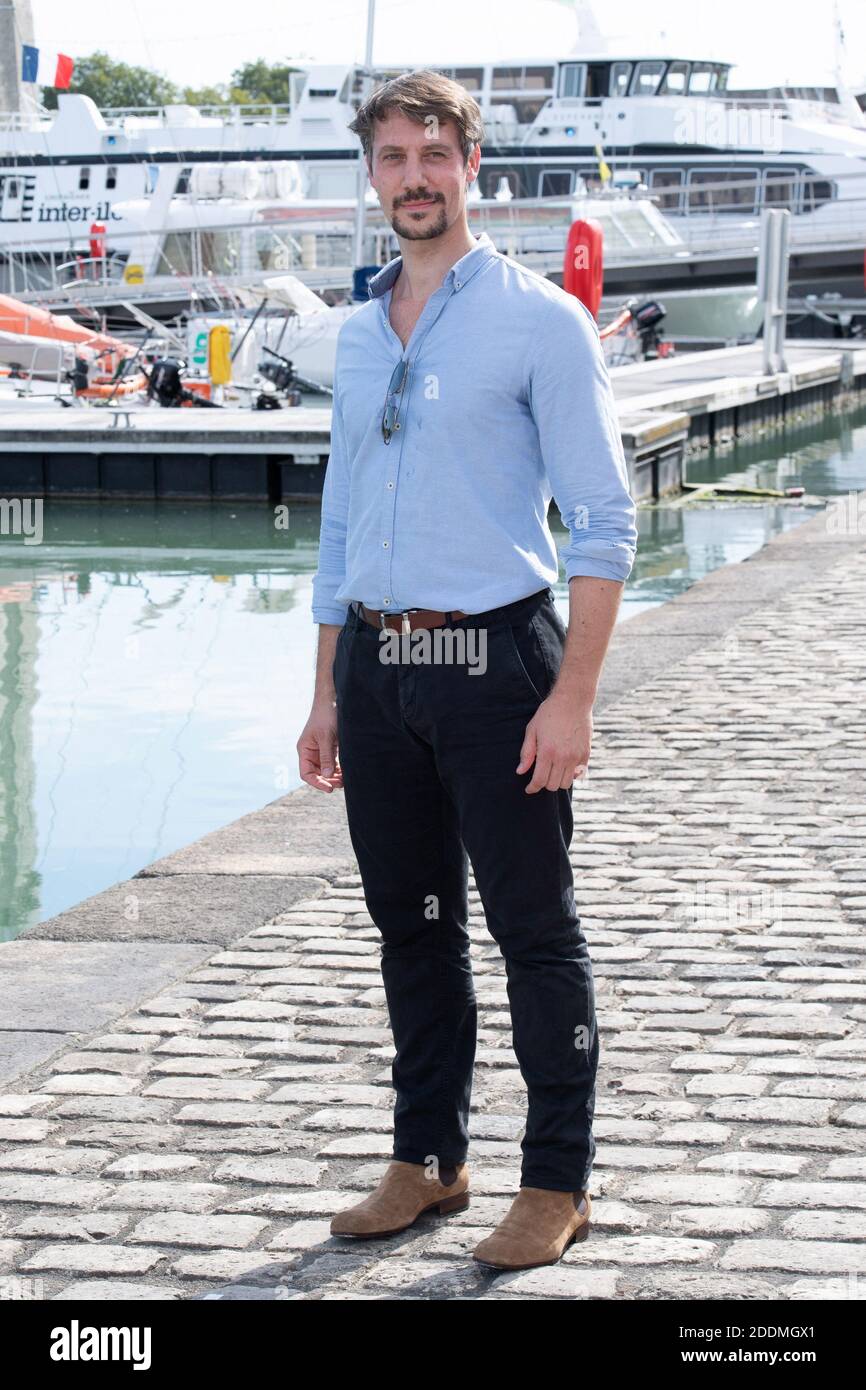 Joffrey Platel attending a Photocall as part of the 21st Festival of TV ...