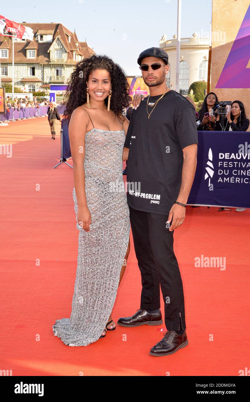 Leyna Bloom and guest attending the Closing Ceremony of the 45th ...