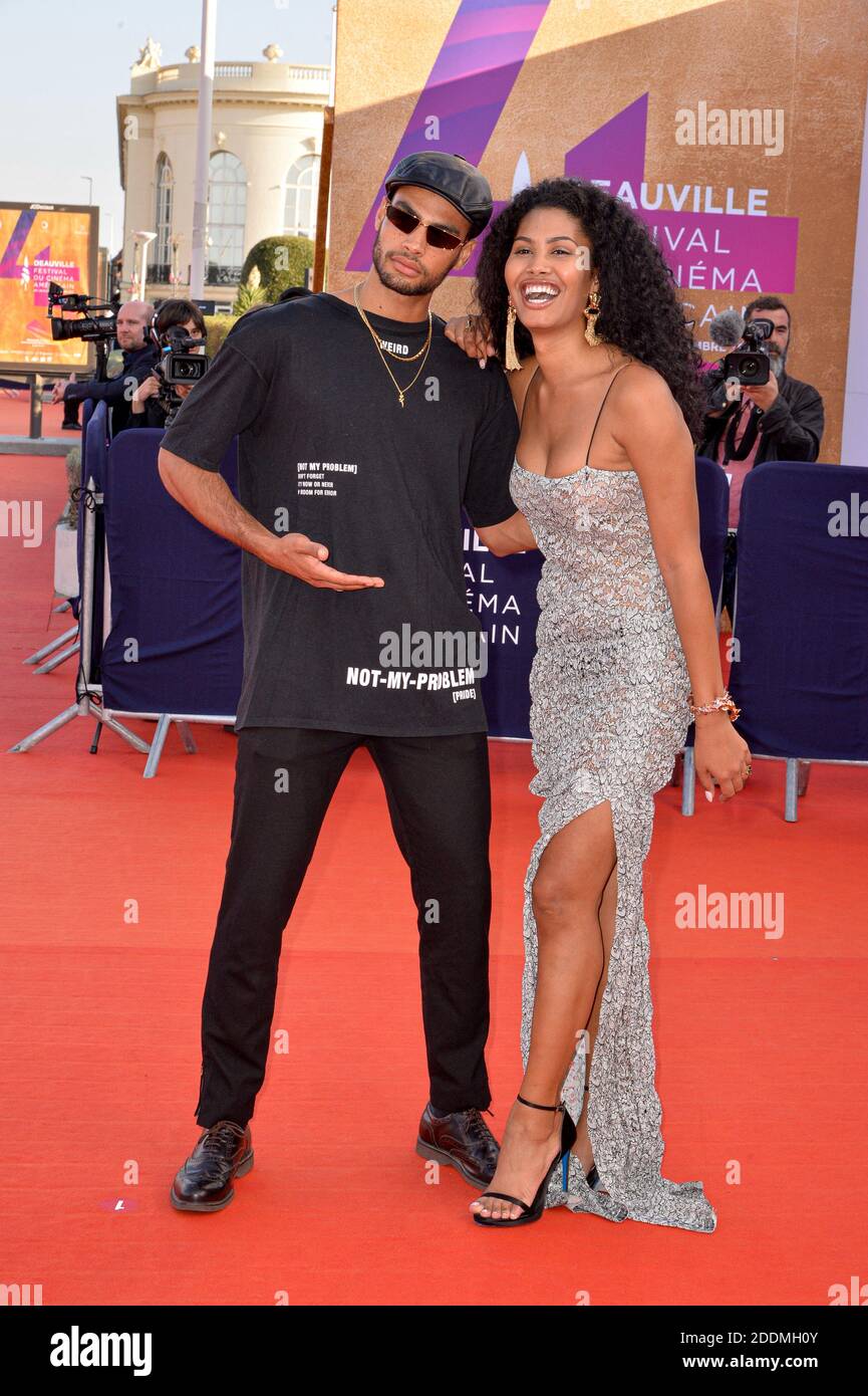 Leyna Bloom and guest attending the Closing Ceremony of the 45th ...
