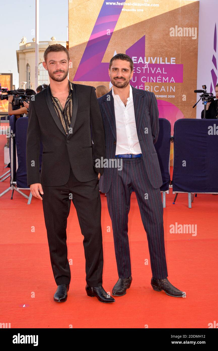 Felix Maritaud and guest attending the Closing Ceremony of the 45th ...