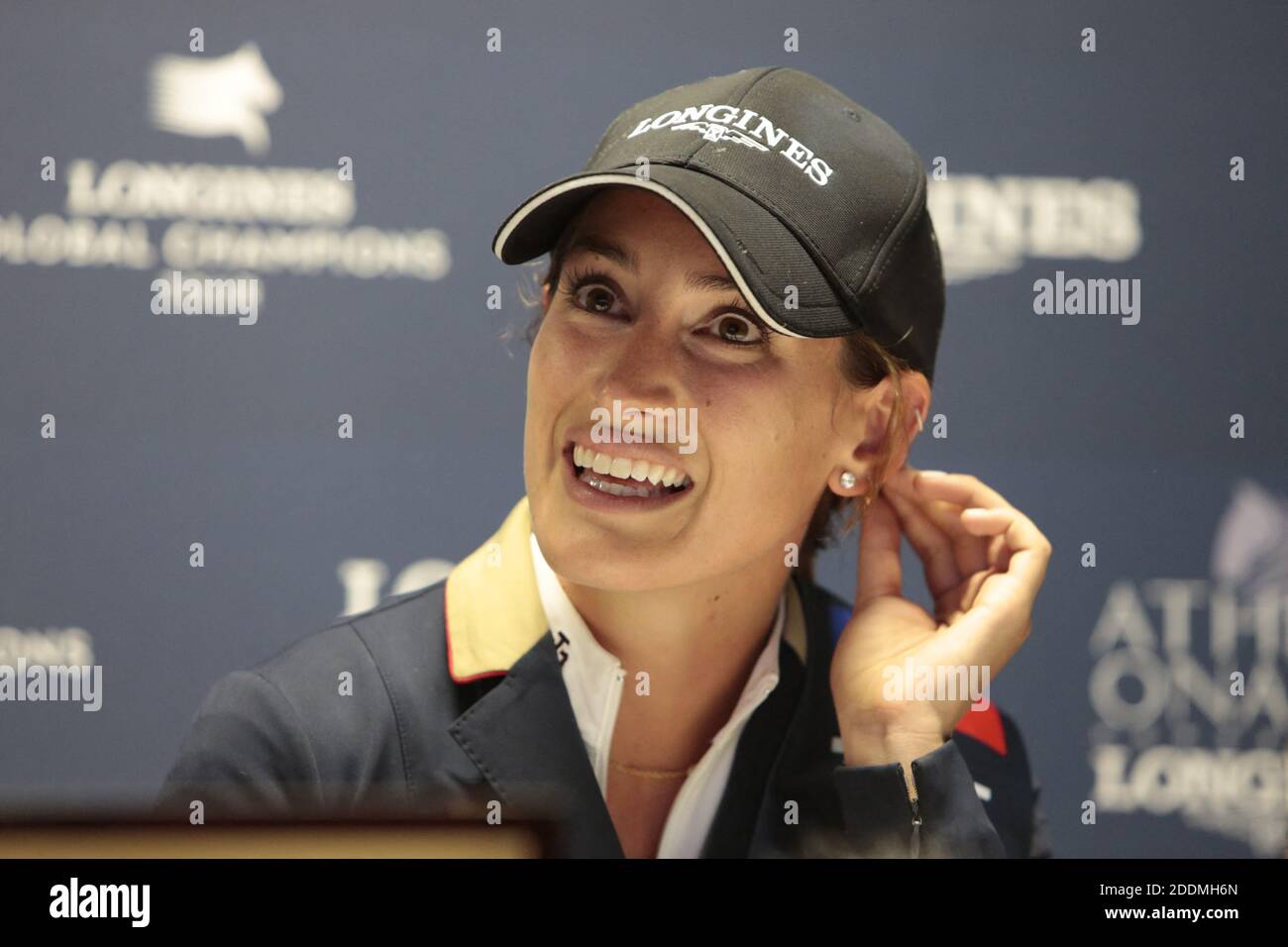 American Rider Jessica Springsteen with her horse RMF Zecilie win the ...