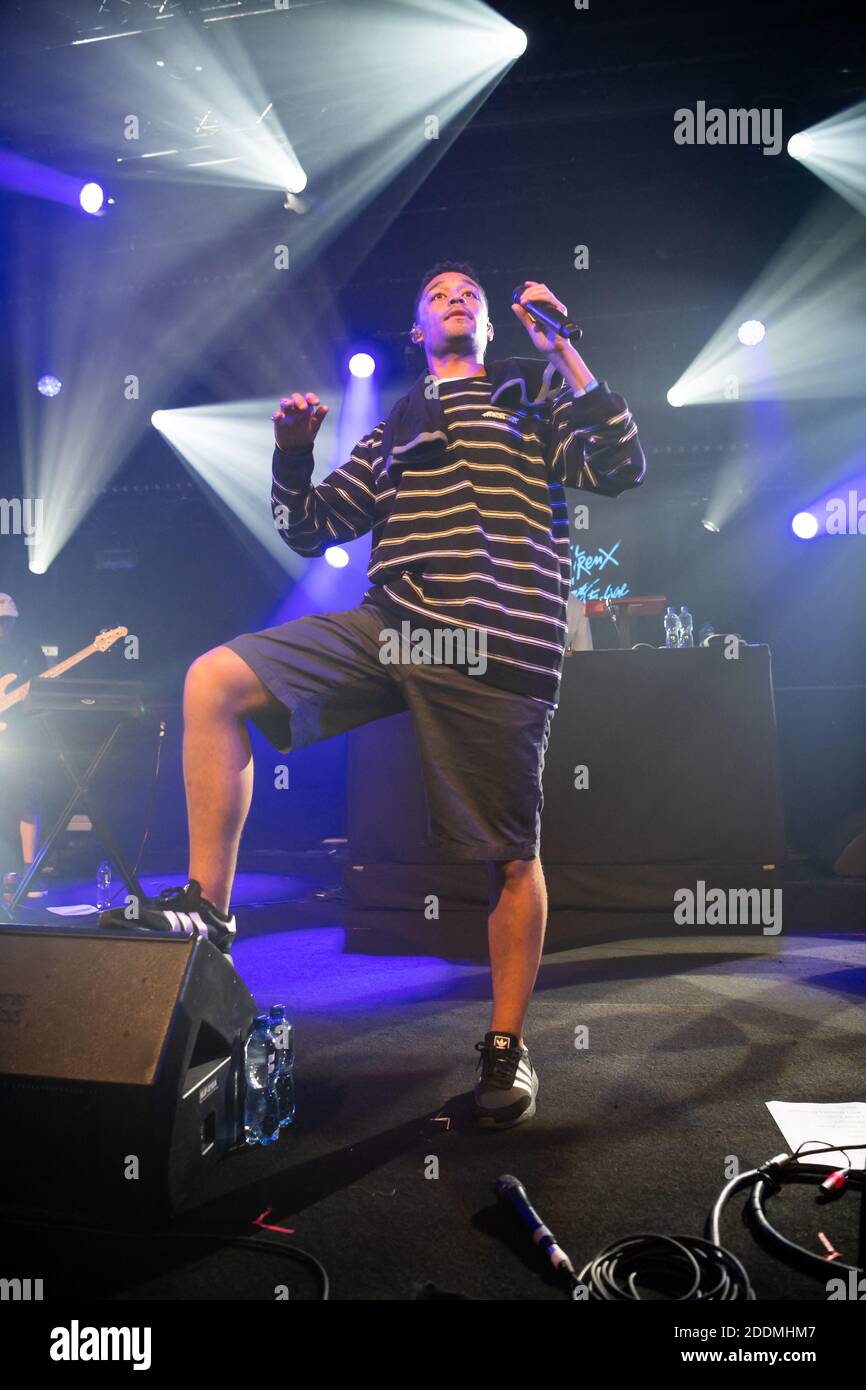 Loyle Carner performing in concert as part of the 53nd Montreux Jazz ...