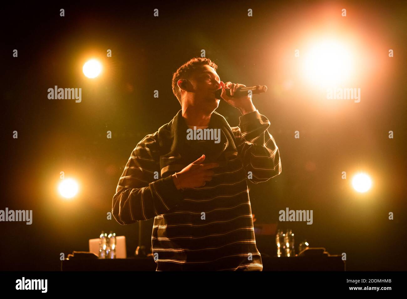 Loyle Carner performing in concert as part of the 53nd Montreux Jazz ...
