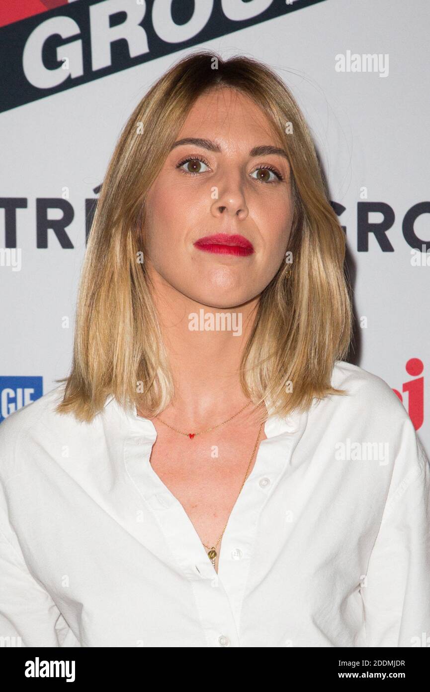 Marie Solis during NRJ Group press conference at Les Folies Bergere in ...