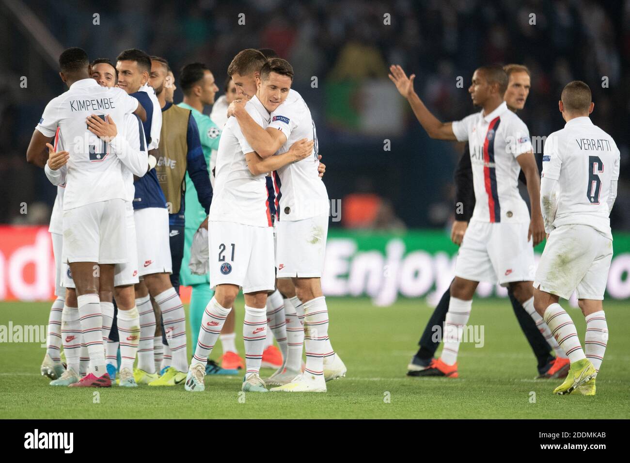 Paris Saint Germain 2019 Team High Resolution Stock Photography and ...