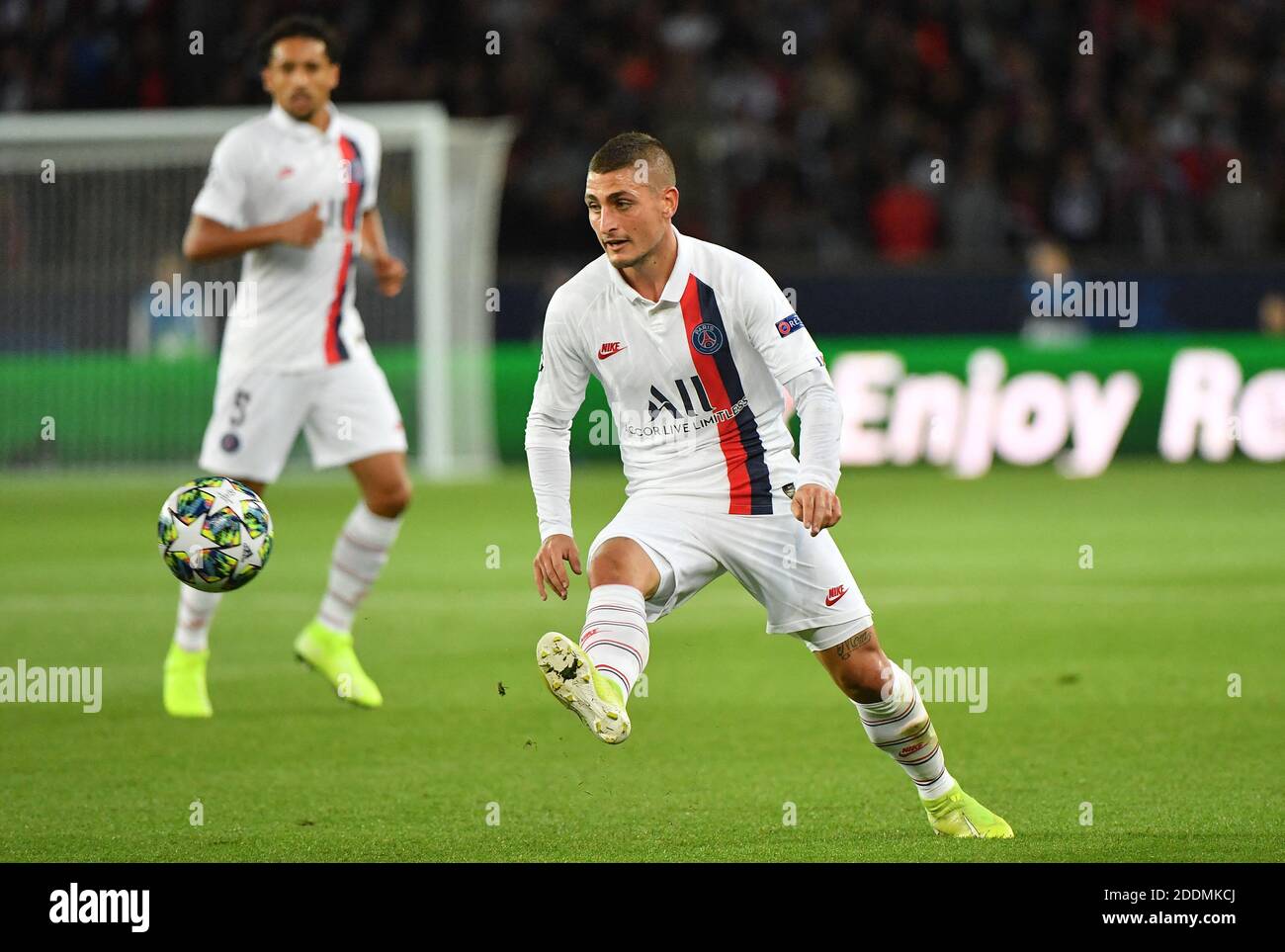 PSG's Marco Verratti during the UEFA Champions League Paris Saint ...