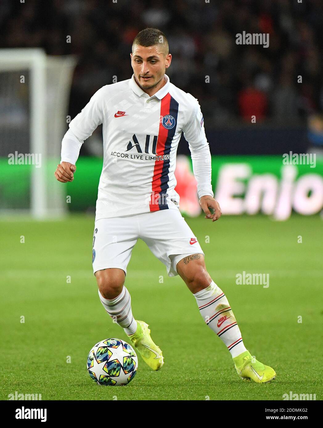 PSG's Marco Verratti during the UEFA Champions League Paris Saint ...