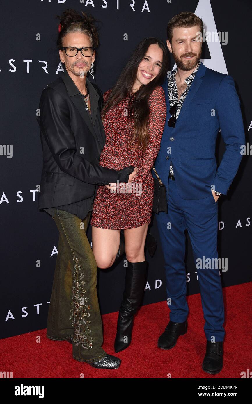 Chelsea Tyler and Steven Tyler attend the Premiere of 20th Century Fox ...