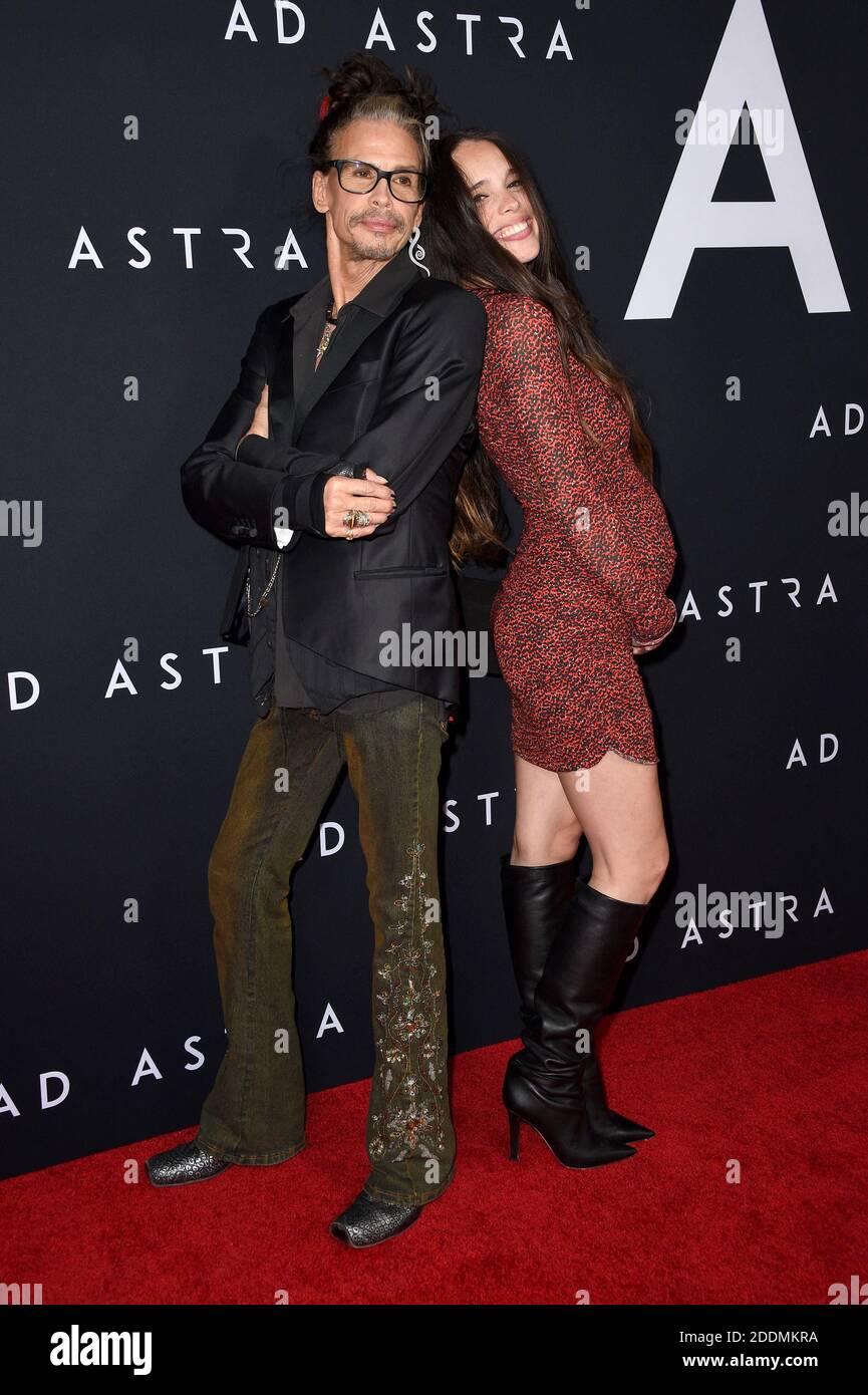 Chelsea Tyler and Steven Tyler attend the Premiere of 20th Century Fox ...
