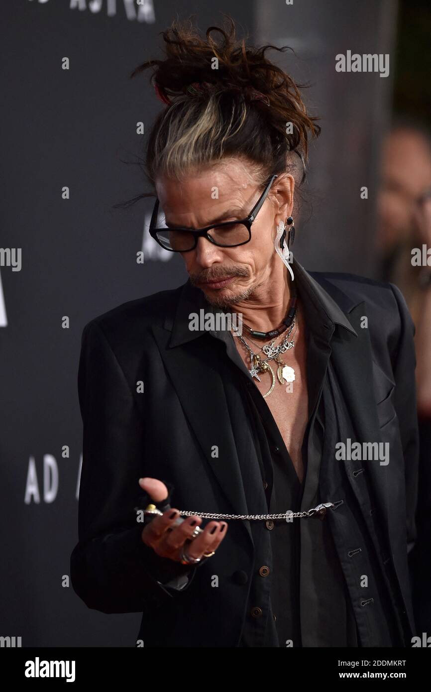 Steven Tyler attends the Premiere of 20th Century Fox's Ad Astra at The ...