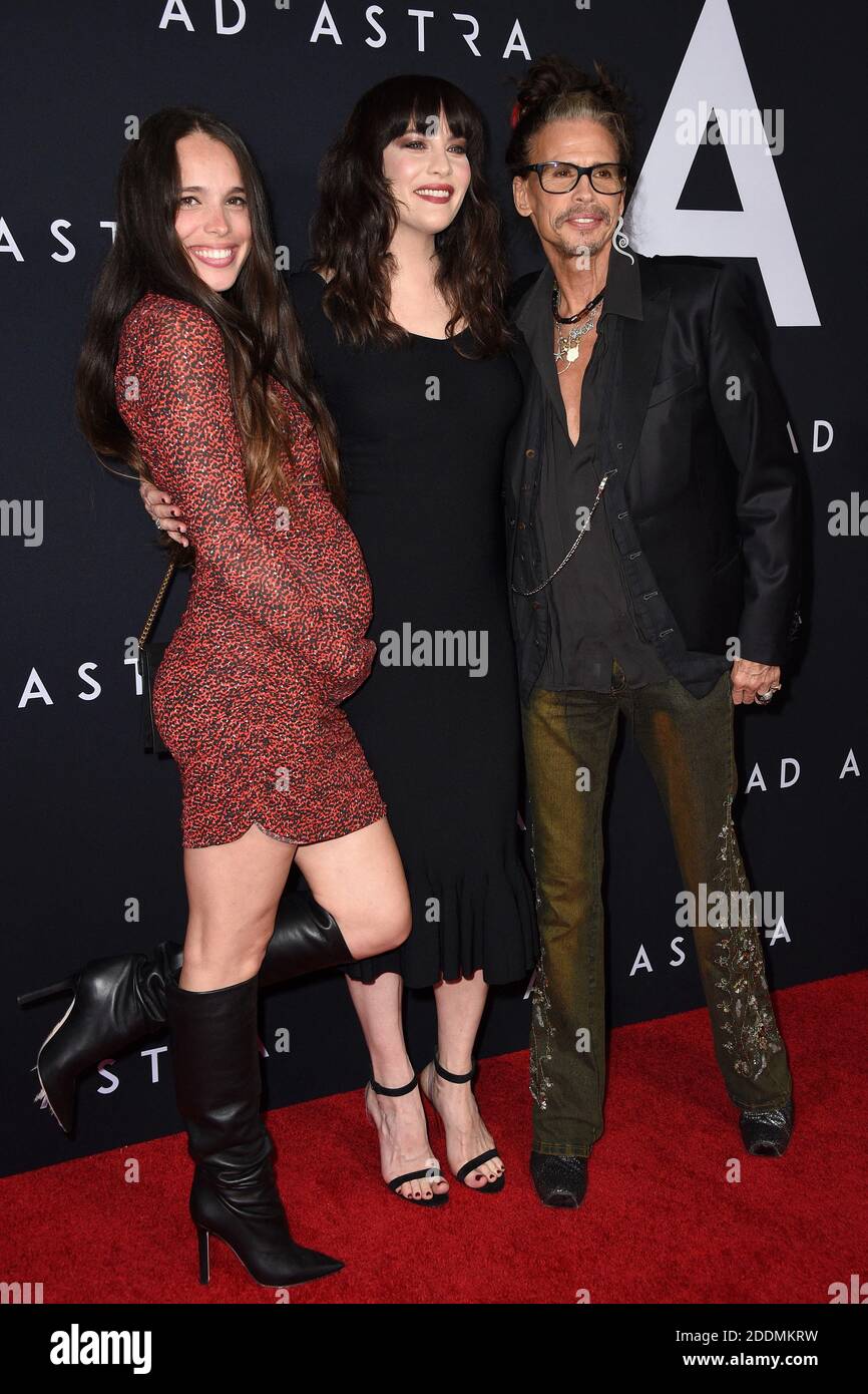 Chelsea Tyler, Liv Tyler and Steven Tyler attend the Premiere of 20th ...