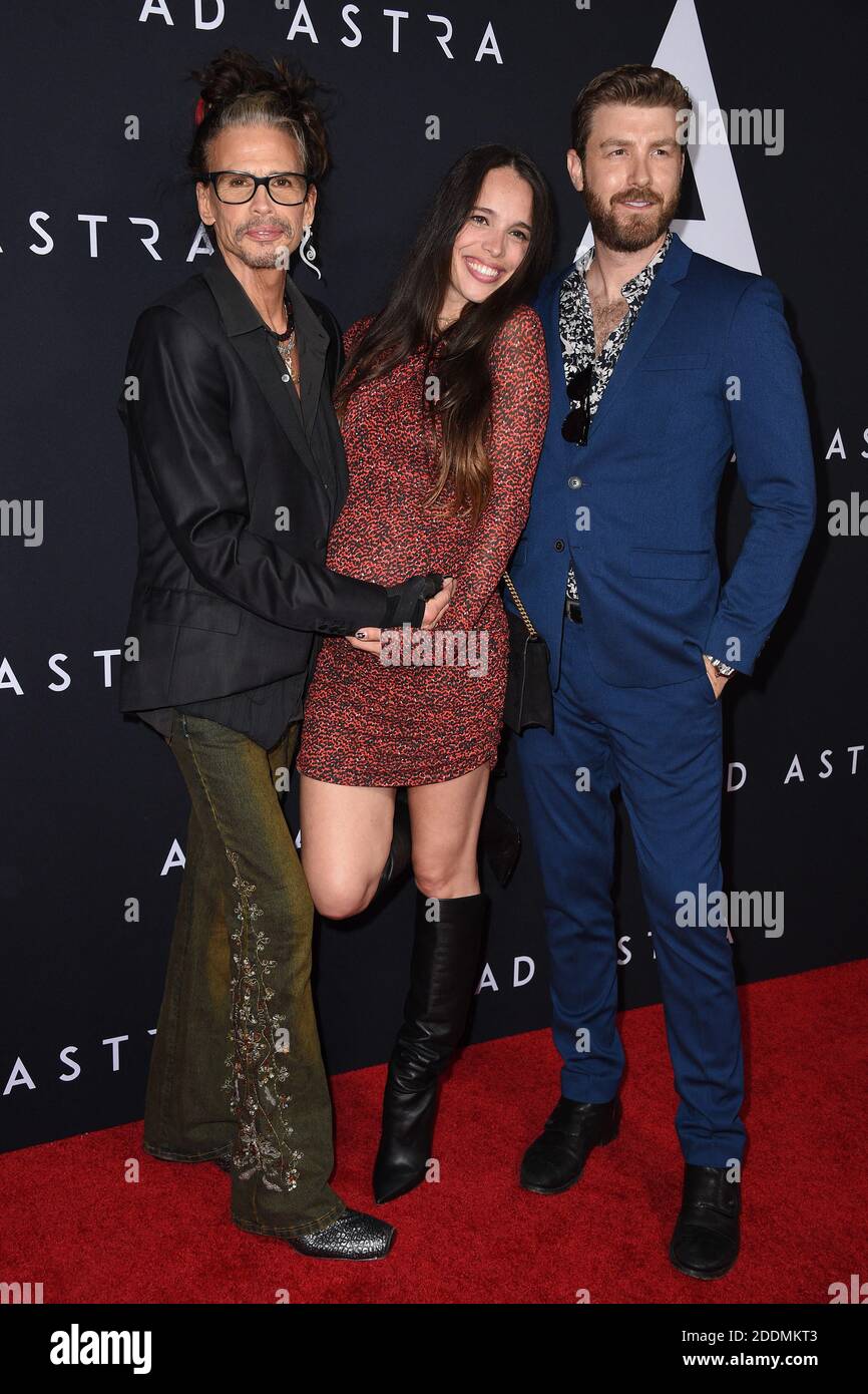 Chelsea Tyler and Steven Tyler attend the Premiere of 20th Century Fox ...