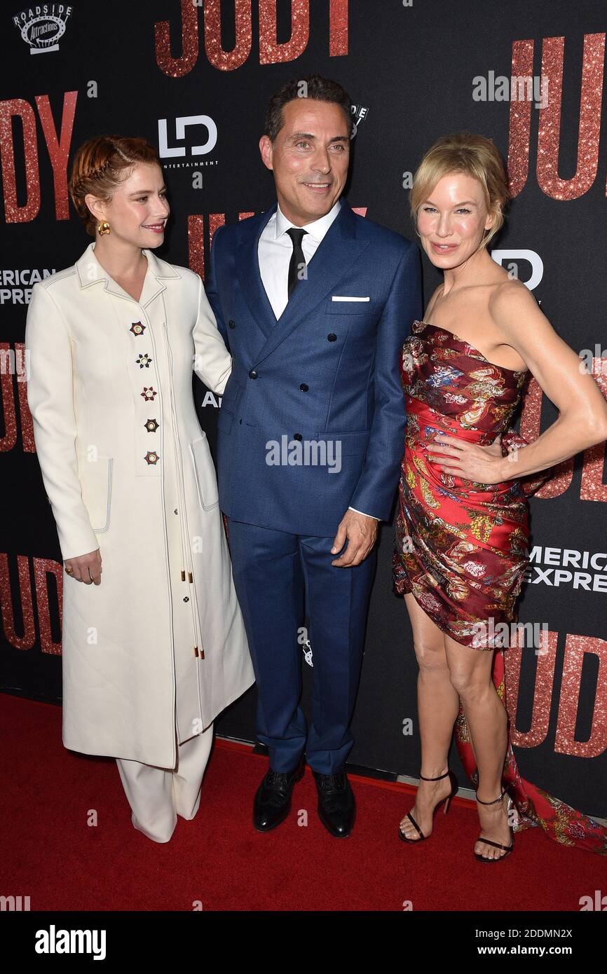 Renée Zellweger, Rufus Sewell, Jessie Buckley attend the LA Premiere Of ...