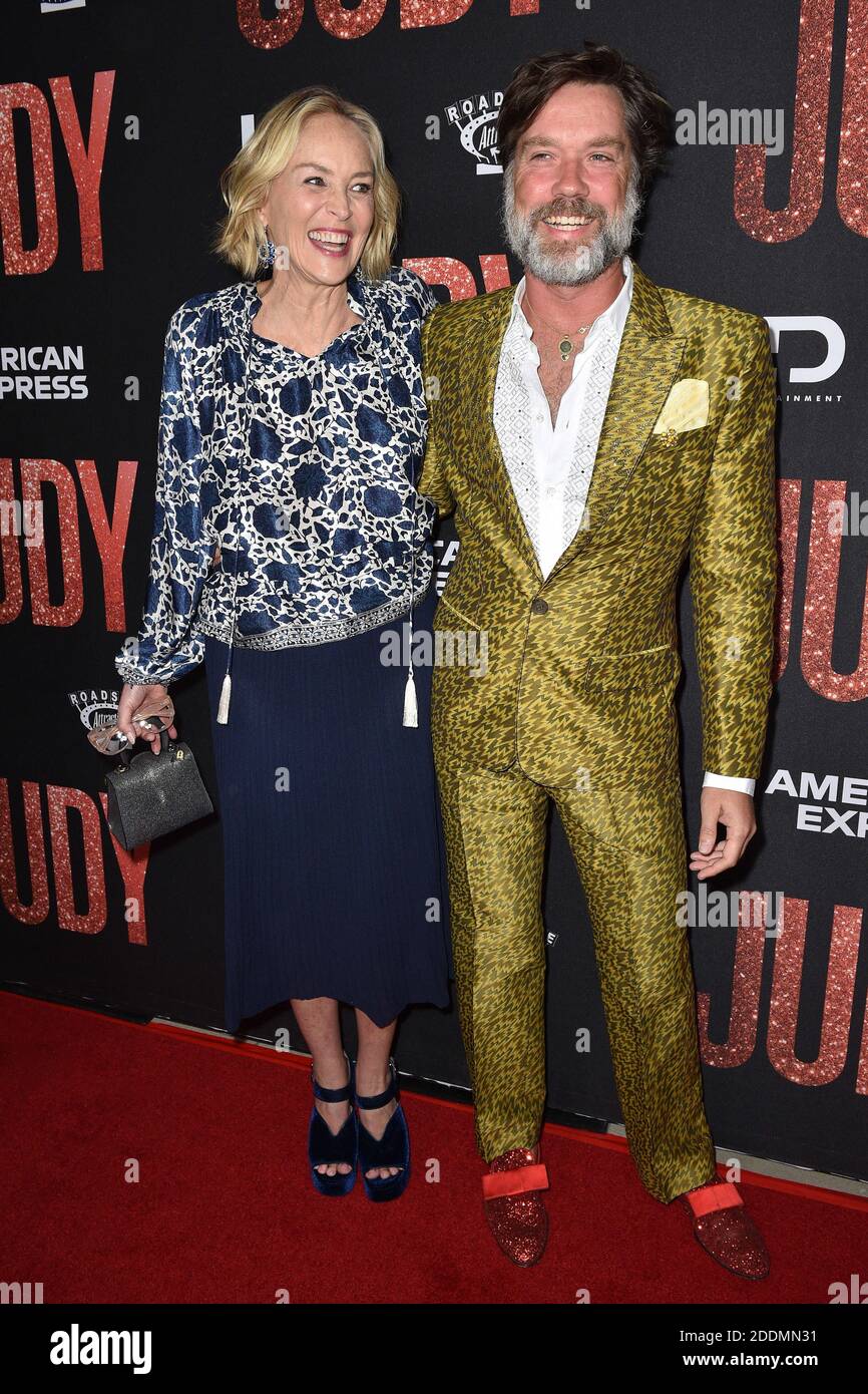 Rufus Wainwright, Sharon Stone attend the LA Premiere Of Roadside ...