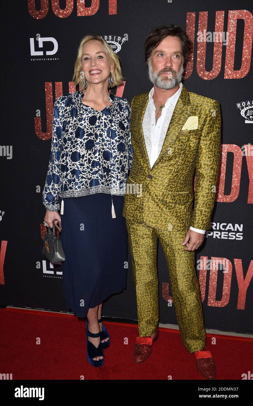 Rufus Wainwright, Sharon Stone attend the LA Premiere Of Roadside ...