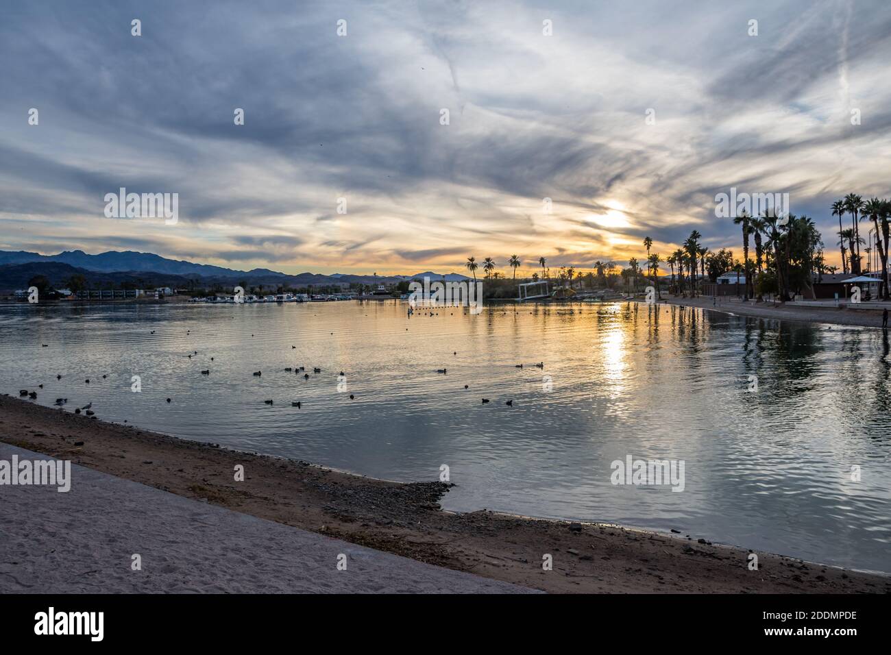 A breathtaking view at Lake Havasu, Arizona Stock Photo - Alamy