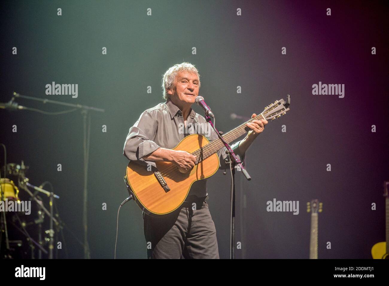 Exclusive - Georges Chelon en concert a L' Olympia a Paris, France le ...