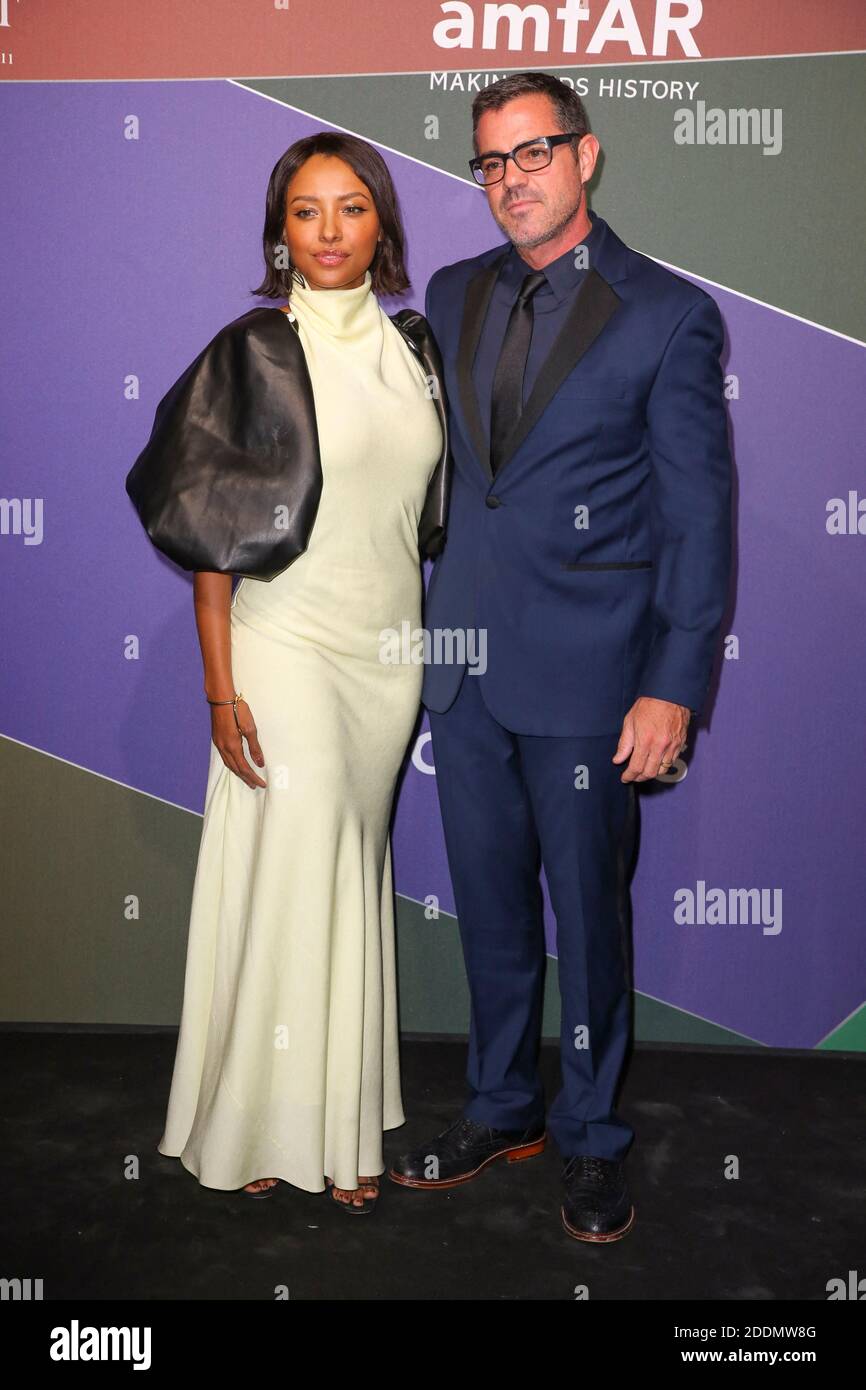 Kat Graham attends the AmFar Gala Nigth during Milan Fashion Week on ...