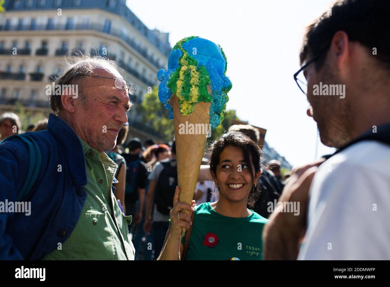 Earth melting ice cream hi-res stock photography and images - Alamy