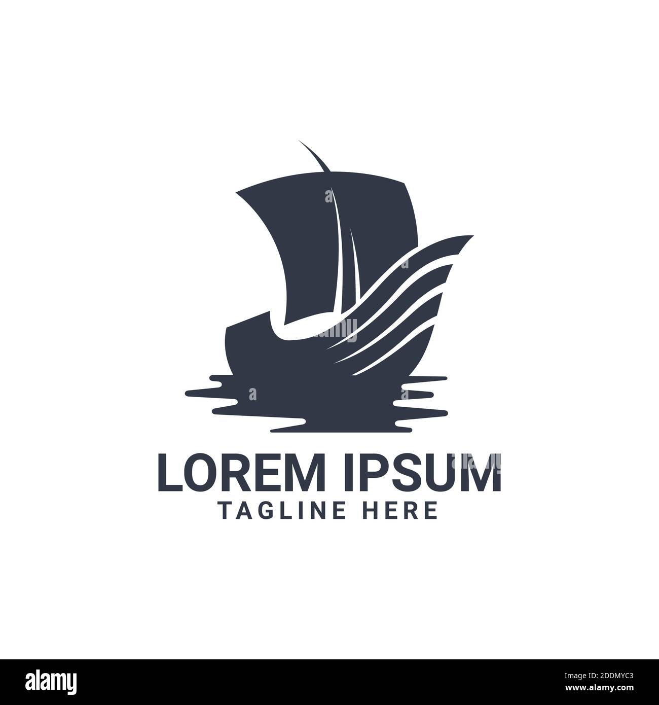 boat, cruise, or yacht vector logo design. fit for transportation or ...